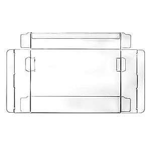 CHILDMORY 10Pcs Clear Protective Box Case Display Sleeve Protector for Playstation PS Vita Games Cartridge Box