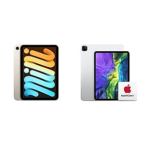 2021 Apple iPad mini (Wi-Fi, 64GB) - Starlight with AppleCare+ (Renews Monthly Until Cancelled)