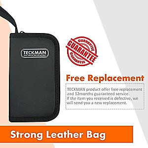 TECKMAN 11 in 1 Torx Screwdriver Set with T3 T4 T5 T6 T7 T8 T9 T10 Security Torx Screwdriver & Tweezer,Magnetic Screwdrivers Precision Repair Kit for Xbox,PS4,Macbook,Computer,Ring Doorbell & Knife