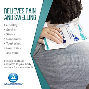 Dynarex 4518 Instant Cold Pack with Urea, 5"x9", Pack of 24