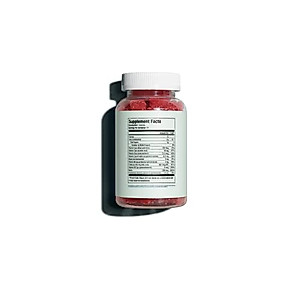 Hers Biotin Builder Gummy Vitamins with Vitamins B12 and B6, Vitamin D, Gluten Free, No Artificial Sweeteners or Flavors, Wild Cherry Flavor, 30 Count