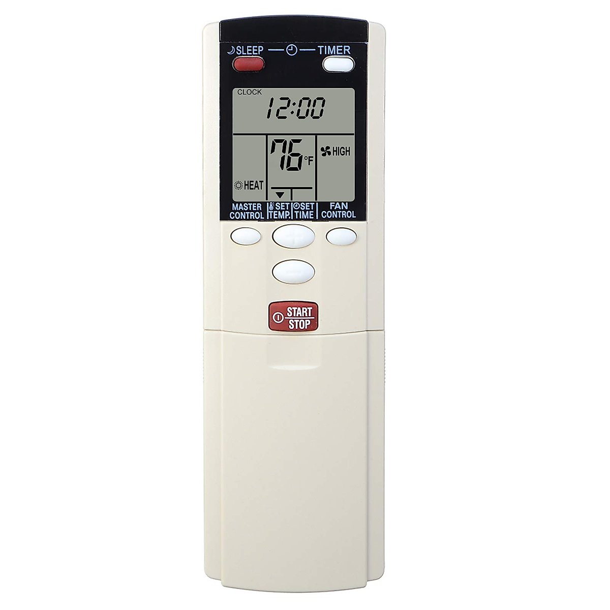 RCECAOSHAN Replacement for Friedrich Air Conditioner Remote Control AR-DL12 ARDL12 MW18C3E MW24C3E MW30C3E MR18C3E MR24C3E MR30C3E Display in Fahrenheit and Celsius