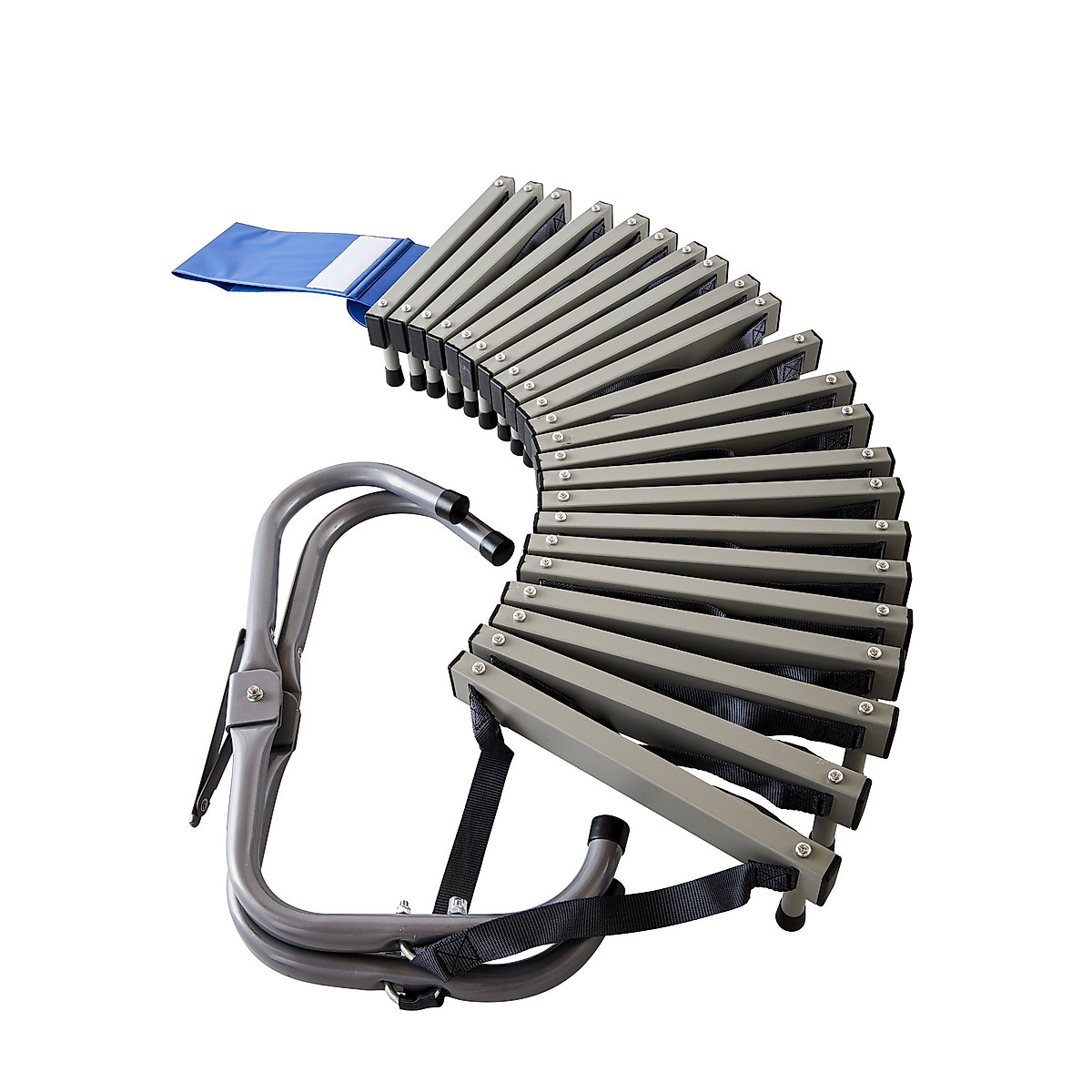 First Alert Three-Story Portable Fire Escape Ladder, 24 Feet, EL53W-2 , Black