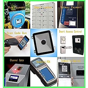 Maikrt Embedded QR Code Scanning Module USB and UART Serial Port Barcode Scanner Identification Module Bar Code Reader for Access Control, Locker Scan Code Payment etc