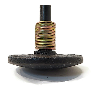 The ROP Shop | (Pack of 3 Cast Iron Snowplow Shoe Assembly with Hardware for Boss MSC01570