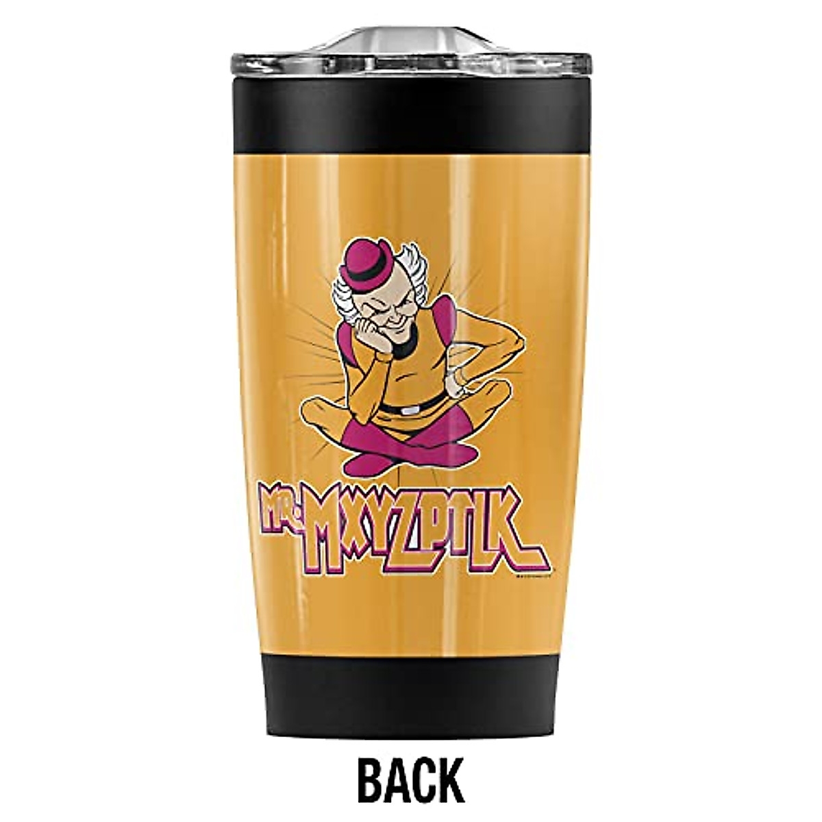 Logovision Superman Mr. Mxyzptlk Stainless Steel Tumbler 20 oz Coffee Travel Mug/Cup, Vacuum Insulated & Double Wall with Leakproof Sliding Lid | Great for Hot Drinks and Cold Beverages