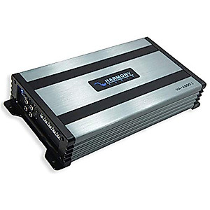 Harmony Audio Kicker Bundle Compatible with 2002-18 Dodge Ram Quad Or Crew C10 Comp Dual 10" Loaded Sub Box Enclosure with Harmony HA-A800.1 Amplifier