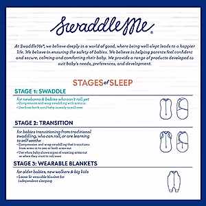 SwaddleMe Original Swaddle – Size Large, 3-6 Months, 3-Pack (Super Star), superstar boy