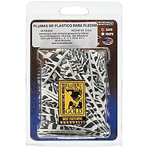 Bohning Blazer Vane (Pack of 36), White Tiger