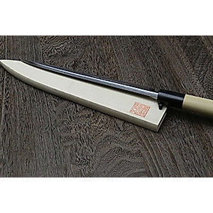 Yoshihiro Kasumi White Steel Mioroshi Filet Sushi Sashimi Japanese Chef Knife (8.25'' (210mm))
