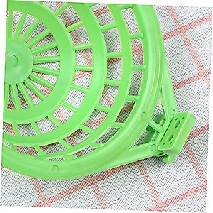 10 pcs Cage Basin Hollow-Out Hollow Pet Finch Green Plastic Hanging Hollow- Eggs Tool Bowl Out Decor Nest Supplies Hut Bird Parrot for Hatching Pan Tree Canary Pigeon Nest-Bird
