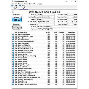 Timetec 512GB SSD 3D NAND SATA III 6Gb/s 2.5 Inch 7mm (0.28") Read Speed Up to 550 MB/s SLC Cache Performance Boost Internal Solid State Drive for PC Computer Desktop and Laptop (512GB)