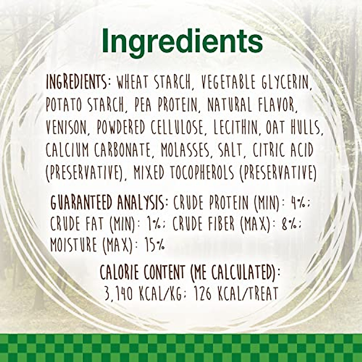 Nylabone Healthy Edibles WILD Antler Natural Long Lasting Venison Flavor Dog Chew Treats Medium/Wolf (2 Count)