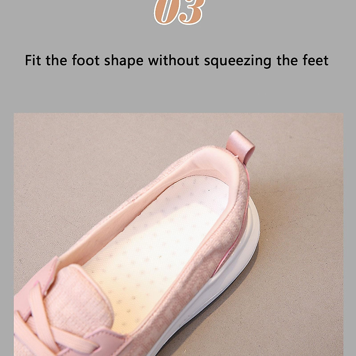 Zlimpty Kotsas Orthopedic Shoes for Women, Breathable Slip on Arch Support Non-Slip Shoes, Walk Clouds Orthopedic Shoes (B Black,9)