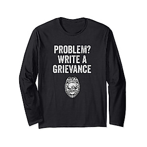 Corrections Officer Gifts Correctional Funny (2-sided print) Long Sleeve T-Shirt