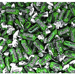 Green Apple Frooties Individually Wrapped Bulk Chewy Tootsie Roll Candy (5 Pound)