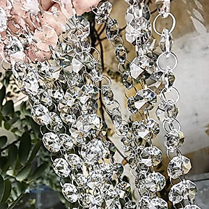 LANLONG Set of 2 Crystal Wedding Table Centerpieces Gold Flower Stand Vases Centerpiece Decorations for Reception Party Home Decor