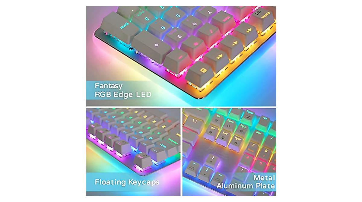 RK ROYAL KLUDGE RK918 RGB Mechanical Keyboard