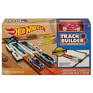 Hot Wheels Track Builder 2-Lane Launcher Playset