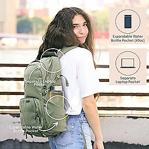 Brevite Jumper Photo Compact Camera Backpack: A Minimalist & Travel-Friendly Photography Backpack Compatible with Both Laptop & DSLR Accessories 18L (Green)