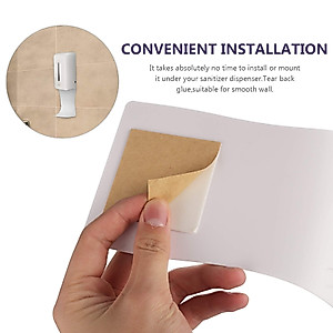 Hemoton 1Pc Water Tray drip Tray for Automatic soap Dispenser Conditioner Bottles drip Catcher Foam soap Plastic Container Anti-Leakage Soap Dispenser Tray Blush handwashing Fluid White