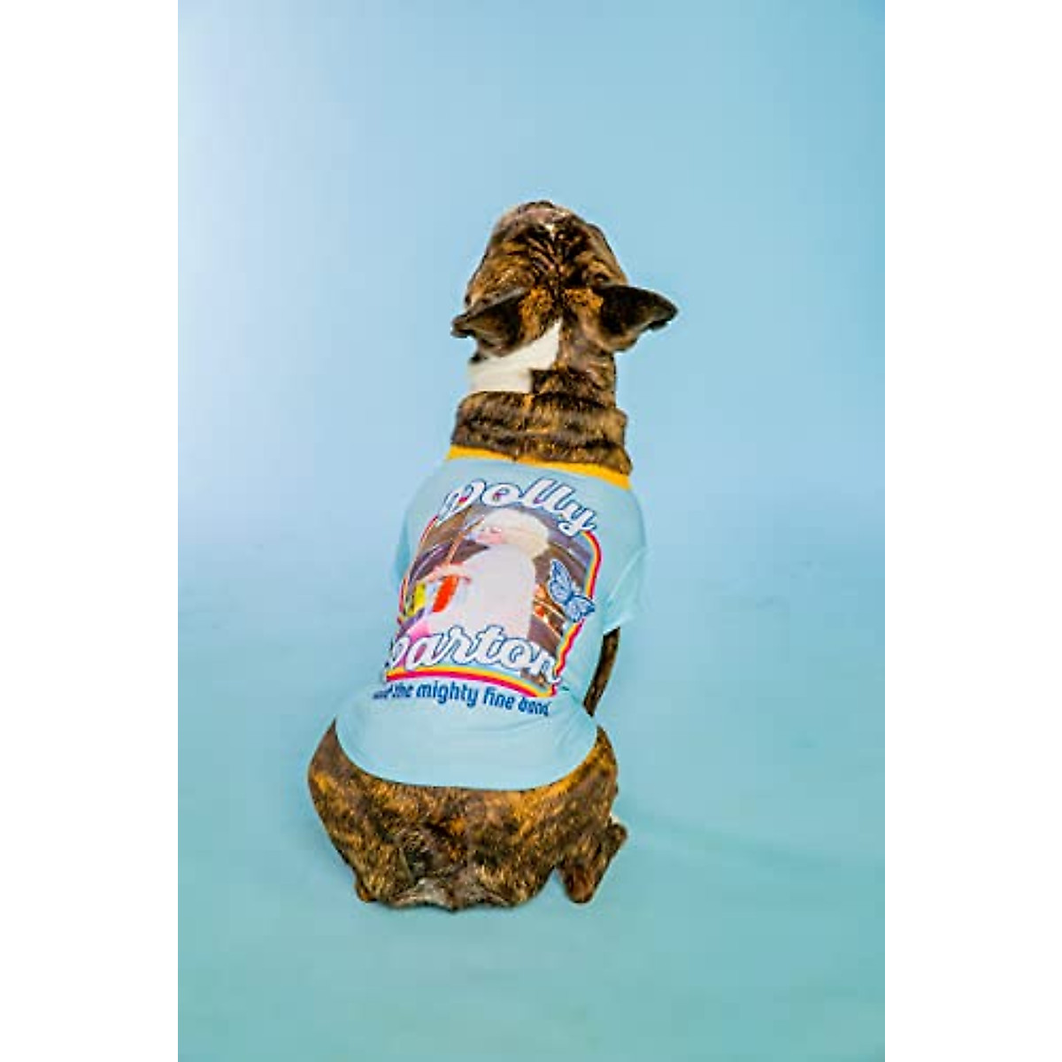 Doggy Parton Blue Dolly & The Mighty Fine Band Shirt for Pets - M (22120727)