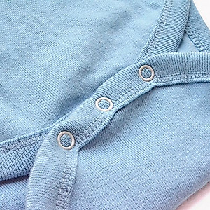 Apericots Baby Bodysuit, Funny Baby Clothes, Don't Look at Me, That Smell is from Daddy, Newborn, Light Blue