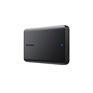 Toshiba Canvio Basics 4TB Portable External Hard Drive USB 3.0, Black - HDTB540XK3CA