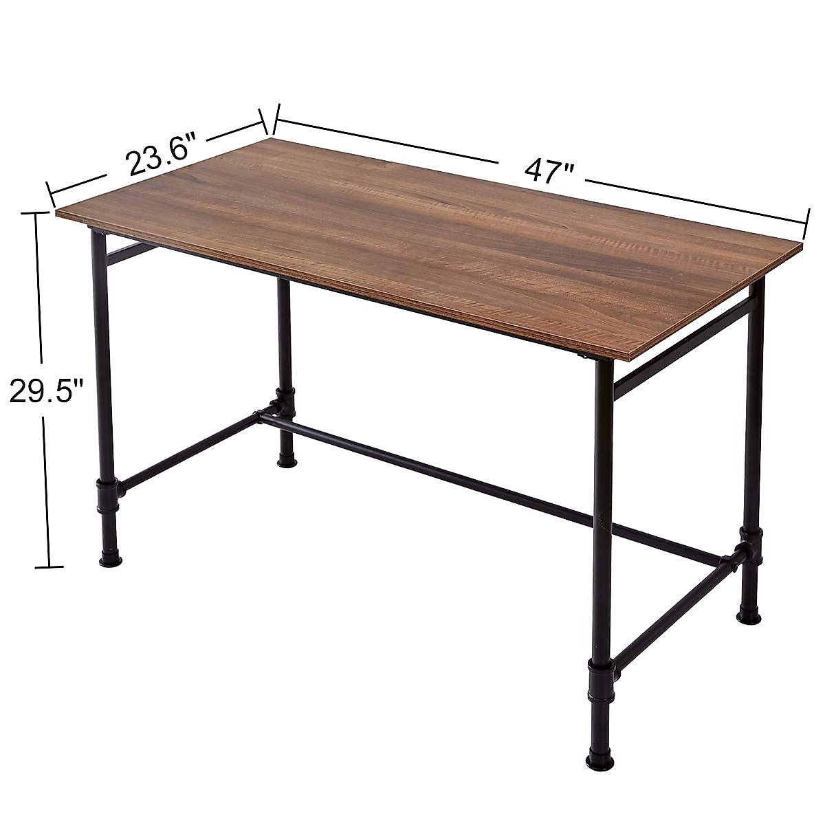 Computer Desk, Sturdy Office Desk, Modern Simple Study Desk, Writing Computer Desk, Home Office Desks, Rustic Computer Table, Home Office Industrial Style Laptop Table, Work Desk, Notebook Desk