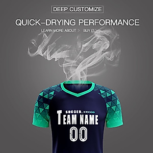 Custom Soccer Jersey Name Number Sports Team Training Uniform Personalized Football Jerseys for Men Women Kids