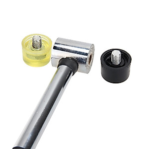 Double Headed Rubber Hammer Mallet Fret Fretboard Fretwork Installing Tool for Guitar Bass Ukelele