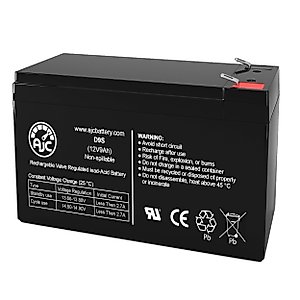 AJC Battery Compatible with Werker WKA12-9F2 12V 9Ah Sealed Lead Acid Battery