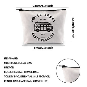 Generic WCGXKO TV Show Inspired Pogue Life North Carolina Zipper Pouch Makeup Bag for Fans (POGUE LIFE)