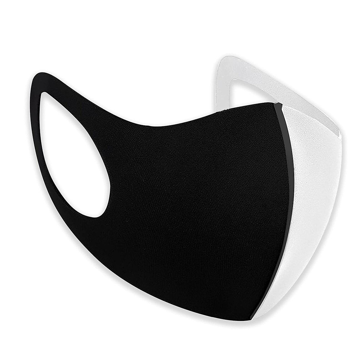 Rano Ranboo - Ranboo Dream SMP Half Black Half White Cool Mask 3D Designed Mask Washable Reusable Face Mask1