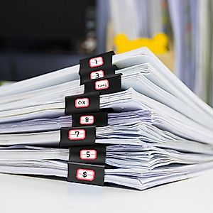 40 Pcs Extra Large Binder Clips 2 Inch for Office