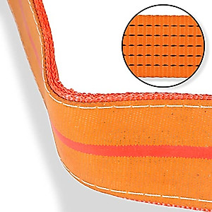 JALMATECH Drum Handling Sling - 55 Gallon, Adjustable, Barrel Lifting, Cattle Feed, Web Sling, Handles up to 1000 LBS, Vertical Capacity, Ideal for Fork Truck, Hoist, Complete with 2 White Bung Caps