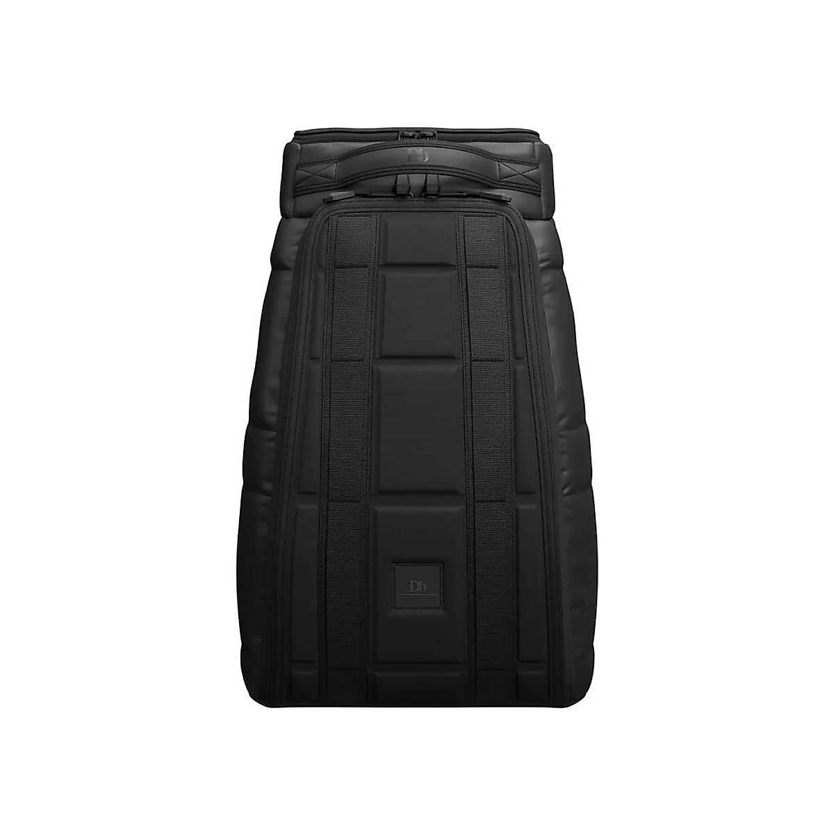 Db Journey The Hugger - Lightweight, Durable Travel Backpack with Laptop Compartment for School, Work, and Gym, Luggage Backpack with Roller Bag Hook-Up System, 20L - Black Out