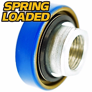 HD Switch 2 Kits 13x5.00-6 Front Wheel Bearing Rebuild Kit w/Upgraded Spring Loaded Seals 126-5360 103-3051 1-633580 1-633584 1-633585 103-0063 Fits Toro Exmark Axle Length 5 1/2" Long