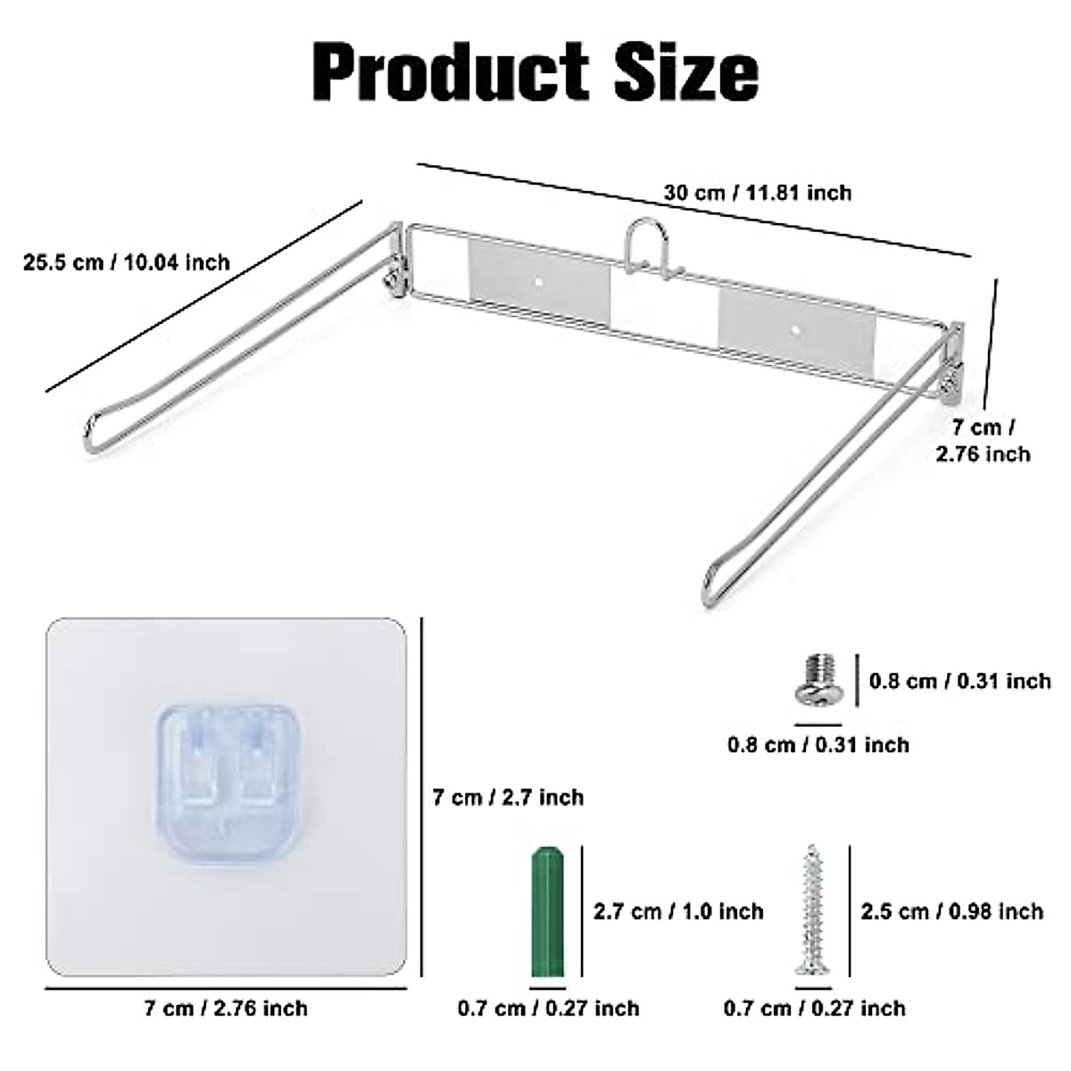 LUJUE Bag Holder for Plastic Bags, Plastic Bag Holder, T-Shirt Bag Rack, T Shirt Bags Holder for T Shirt Bags, Hanging Bag Holder