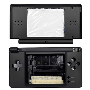 OSTENT Full Repair Parts Replacement Housing Shell Case Kit for Nintendo DS Lite NDSL (Blue and Black)