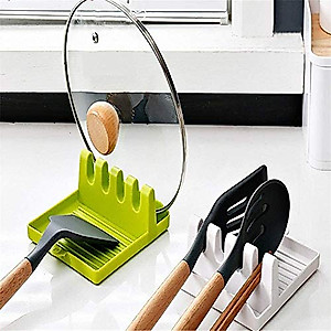 DRNKS Pot Lid Rack Spoon Rack Pot Lid Rack Shelves Container Tableware Rack Lid Lifter Pan Lid Monkey Business Lid Pot Lid Pot Rack Set Suitable for Kitchen