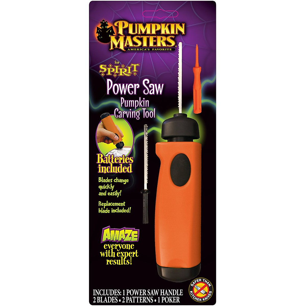 Power Saw - Pumpkin Carving Tool - Assorted Colors