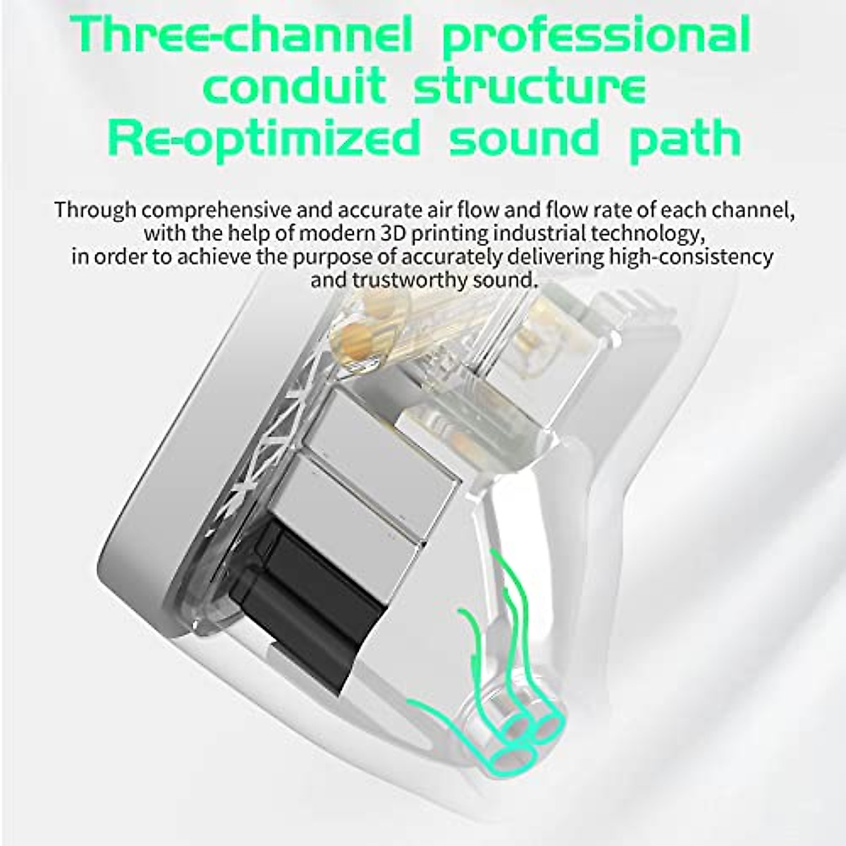 Kinboofi KZ AS16 PRO in Ear Headphone,8 BA Units on Each Side Wired Earphone with PCB Electronic Frequency Division HiFi IEM Earbuds, KZ Stage Monitor Earphone HiFi Earbuds Headphone (Black, No Mic)…