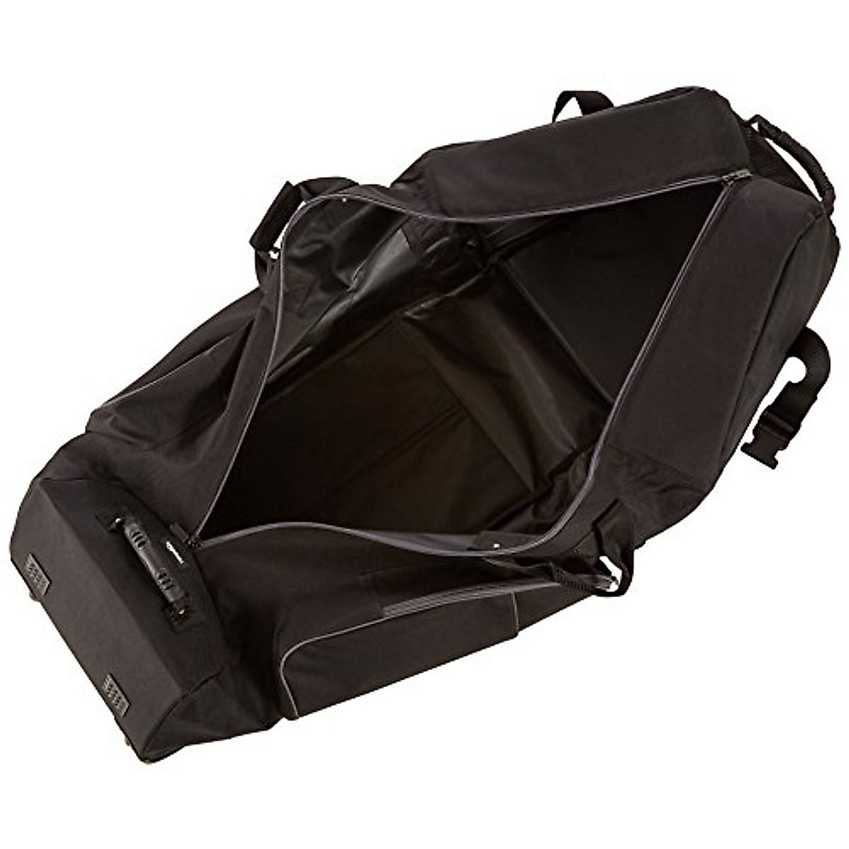 Amazon Basics Soft-Sided Golf Club Travel Bag Case With Wheels - 50 x 13 x 15 Inches, Black