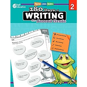 180 Days of Writing for Second Grade - An Easy-to-Use Second Grade Writing Workbook to Practice and Improve Writing Skills (180 Days of Practice)