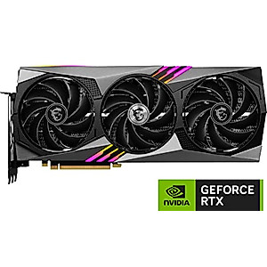MSI Gaming GeForce RTX 4070 Ti 12GB GDRR6X 192-Bit HDMI/DP Nvlink Tri-Frozr 3 Ada Lovelace Architecture Graphics Card (RTX 4070 Ti Gaming X Trio 12G)