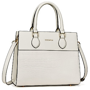 BOSTANTEN Women Handbags Genuine Leather Top Handle Satchel Purse Fashion Work Daily Tote Bags