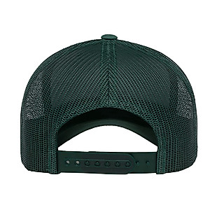 L2K Classics Plain Trucker Mesh Cap Baseball Cap - Mens Hats Trucker Hats for Men - Evergreen