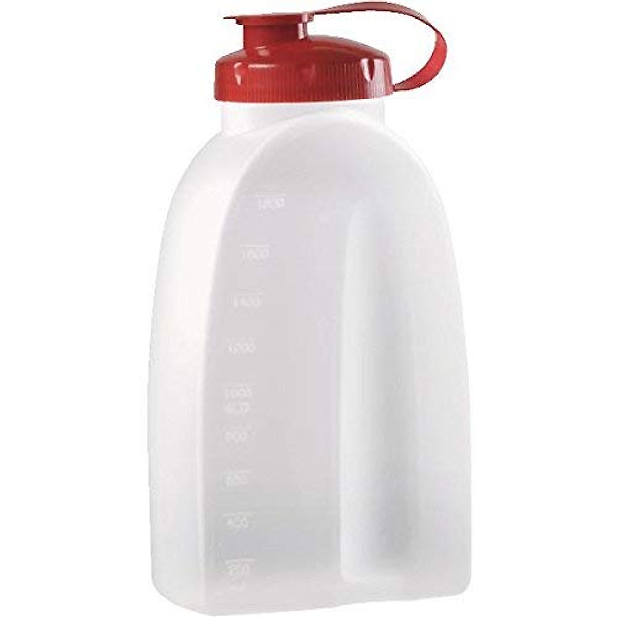 Rubbermaid 071691309116 Home 1776348 Servin' Saver Storage Bottle, 1-Pack, White