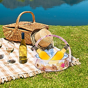 DTOHO Large Ice Bucket Baskets Silicone Resin Mold,Beer Barrel Epoxy Resin Molds for Food Fruit Candy Flower and Wine Beer Bottles Storage With Ice Shovel,for DIY Arts Making